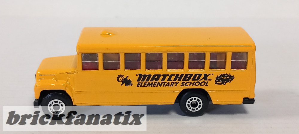 Matchbox School Bus - Matchbox Elementary School - brickfana