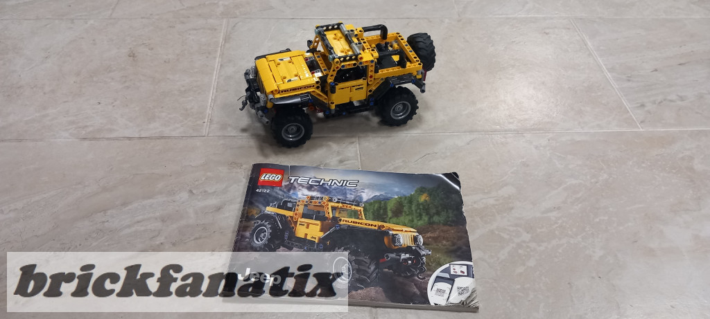 LEGO 42122 Technic Jeep Wrangler Rubicon - brickfanatix.hu